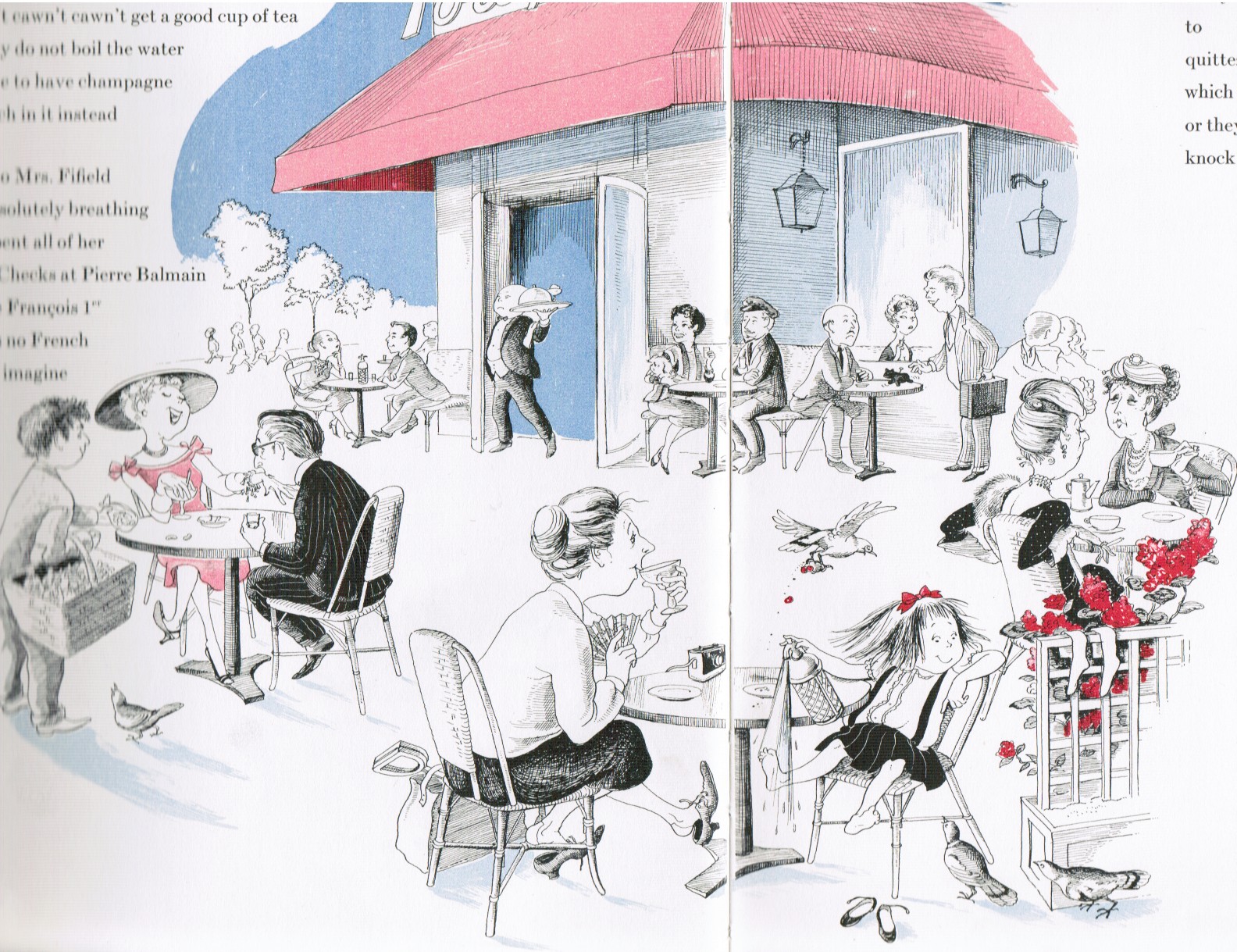 Pictures from an Old Book: "Eloise In Paris", Kay Thompson, illustrated ...