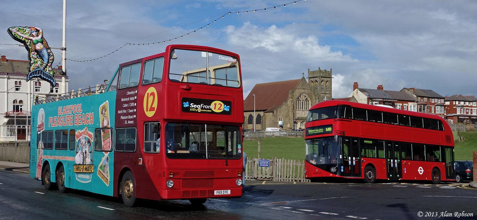 Blackpool Tram Blog: Borismaster in Blackpool
