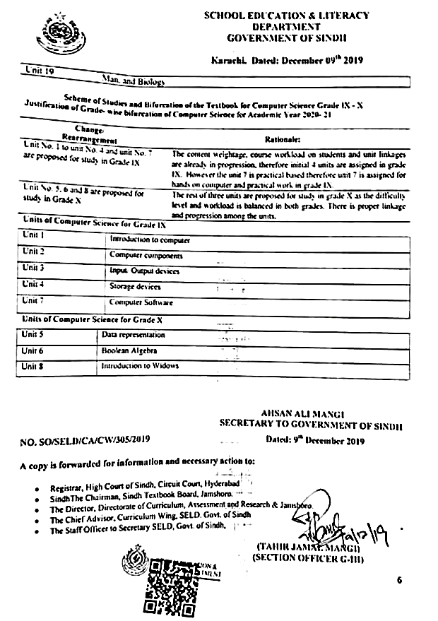 Education Is The Key To Success: Scheme Of Studies For Class IX ...
