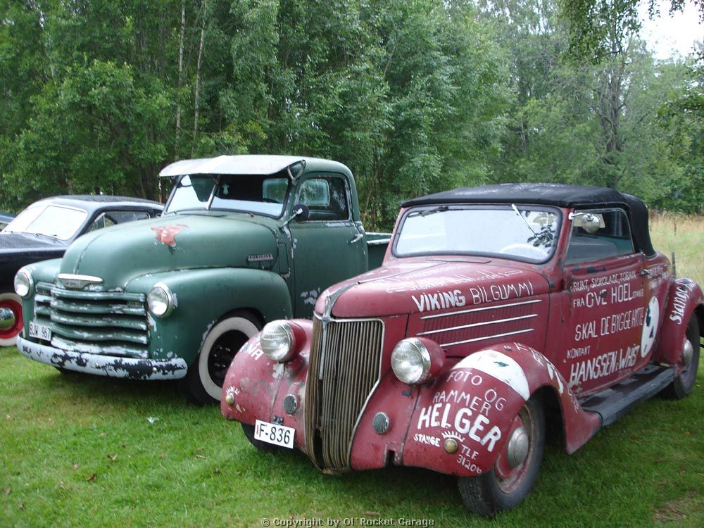 Ol´ Rocket Garage: A-BOMBERS Old Style Weekend 2011