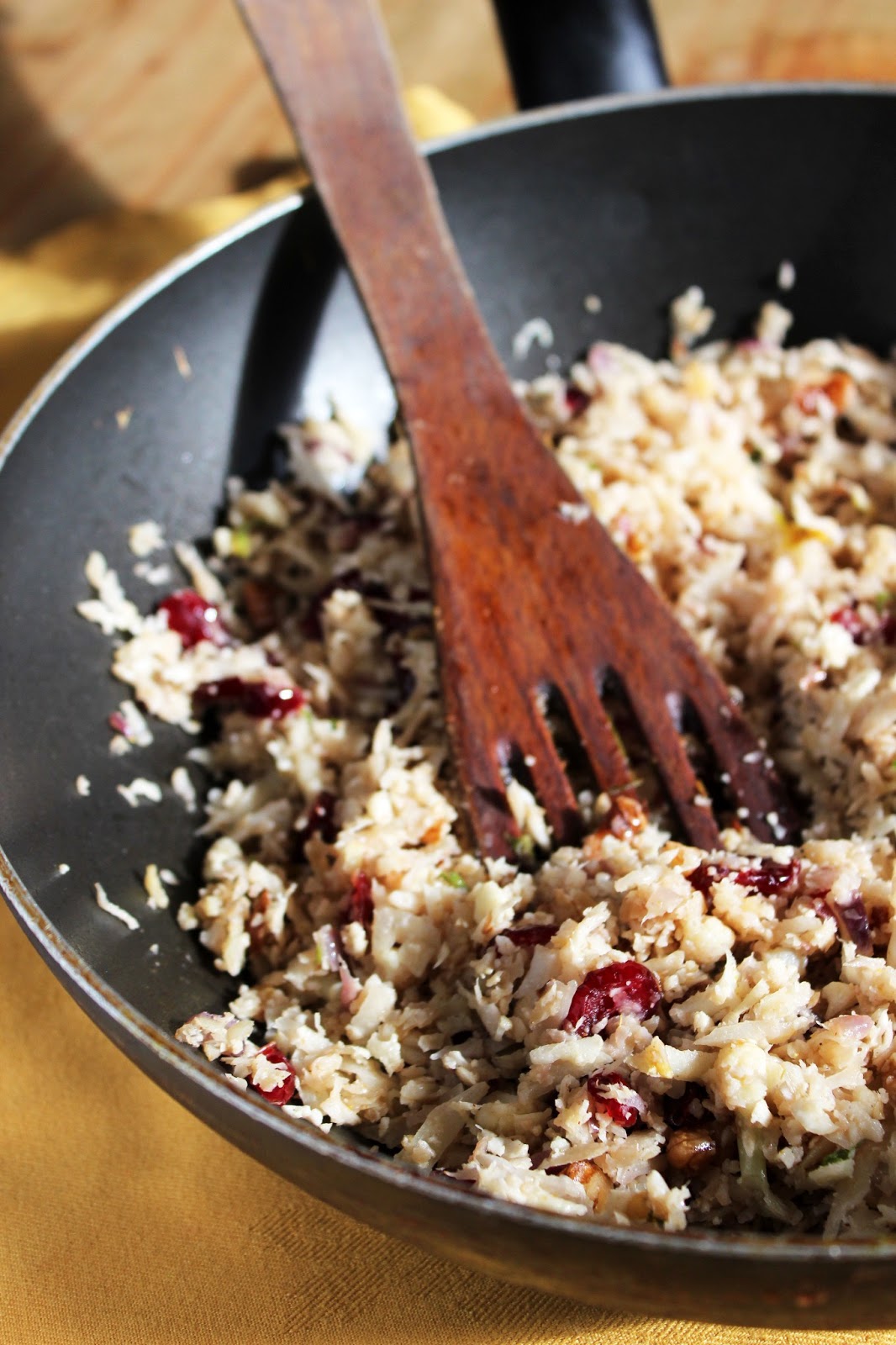 Keistai paprasta: Žiedinio kopūsto ''kuskusas'' / Cauliflower ''couscous''