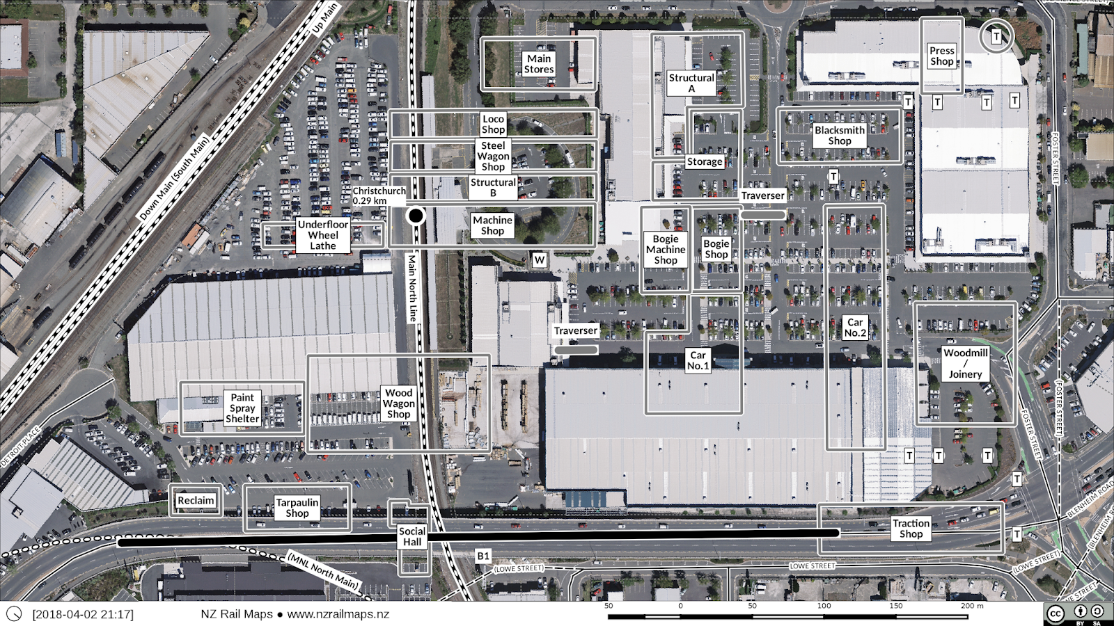 Otago Central Railway [61E], Main North Line [11L] – New Zealand Rail Maps