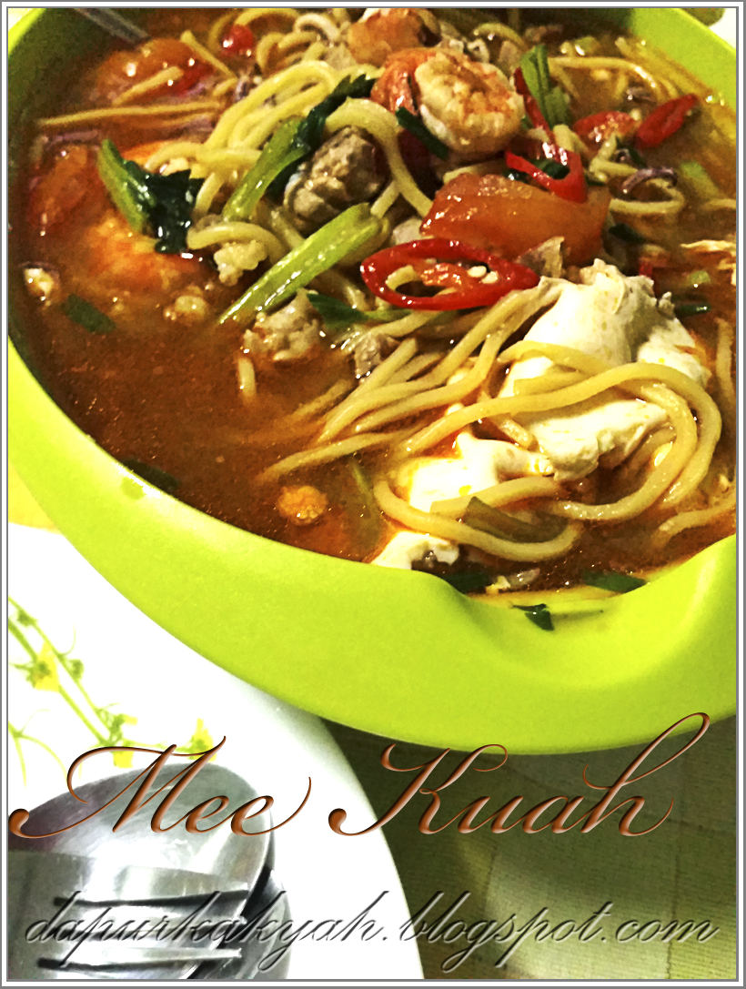 Dari Dapur Kak Yah: Mee Kuah