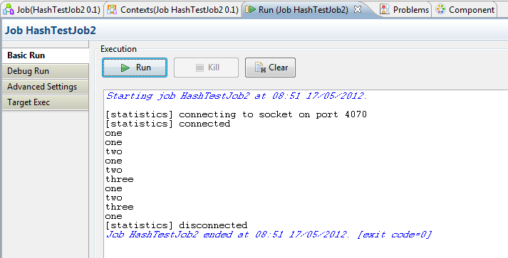 Bekwam Blog: Manipulating a tHashOutput in Talend Open Studio Bekwam Blog: Manipulating a tHashOutput in Talend Open Studio
