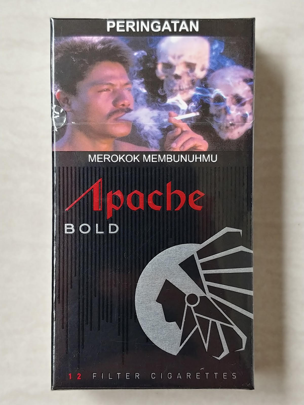 Apache Bold isi 12 dan 16 Batang, SKM Medium Tar Pertama Dengan ...