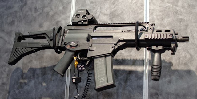 HK G36 5.56 mm Assault Rifle - World Military Photos - ARMY - NAVY ...