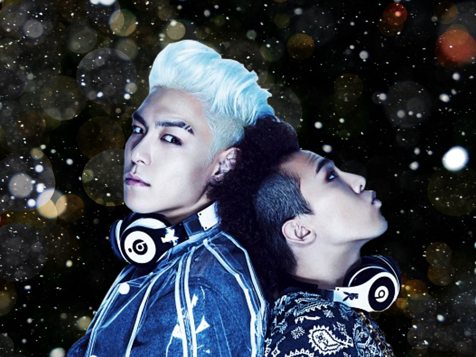 G Dragon And Top Wallpaper