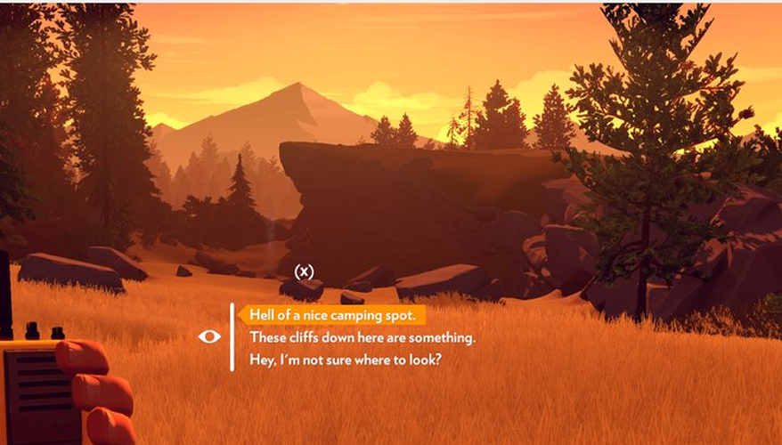 Firewatch Review. - All Along The Watchtower..