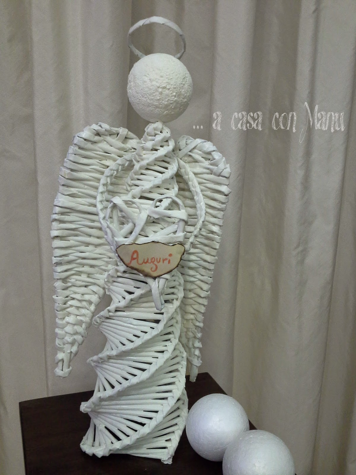 a casa con Manu: L'angelo di carta