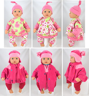 Everyday Doll sewing pattern for Chou Chou ®* 48cm dolls - Wollyonline Blog