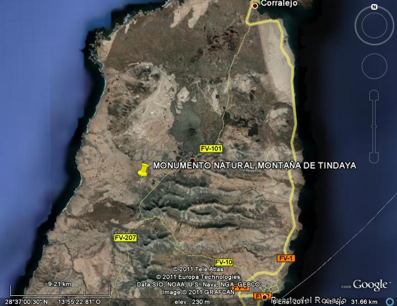 CONOCIENDO TINDAYA: UBICACIÓN