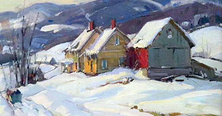 UN CARGAMENTO DE ARTE: Aldro Hibbard (1886 - 1972)