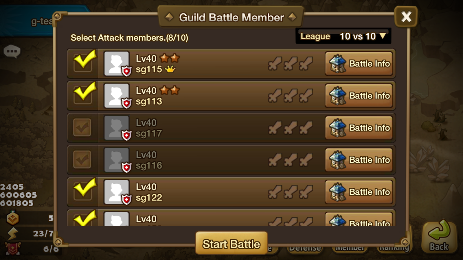 ข้อมูลระบบ Guild Battle