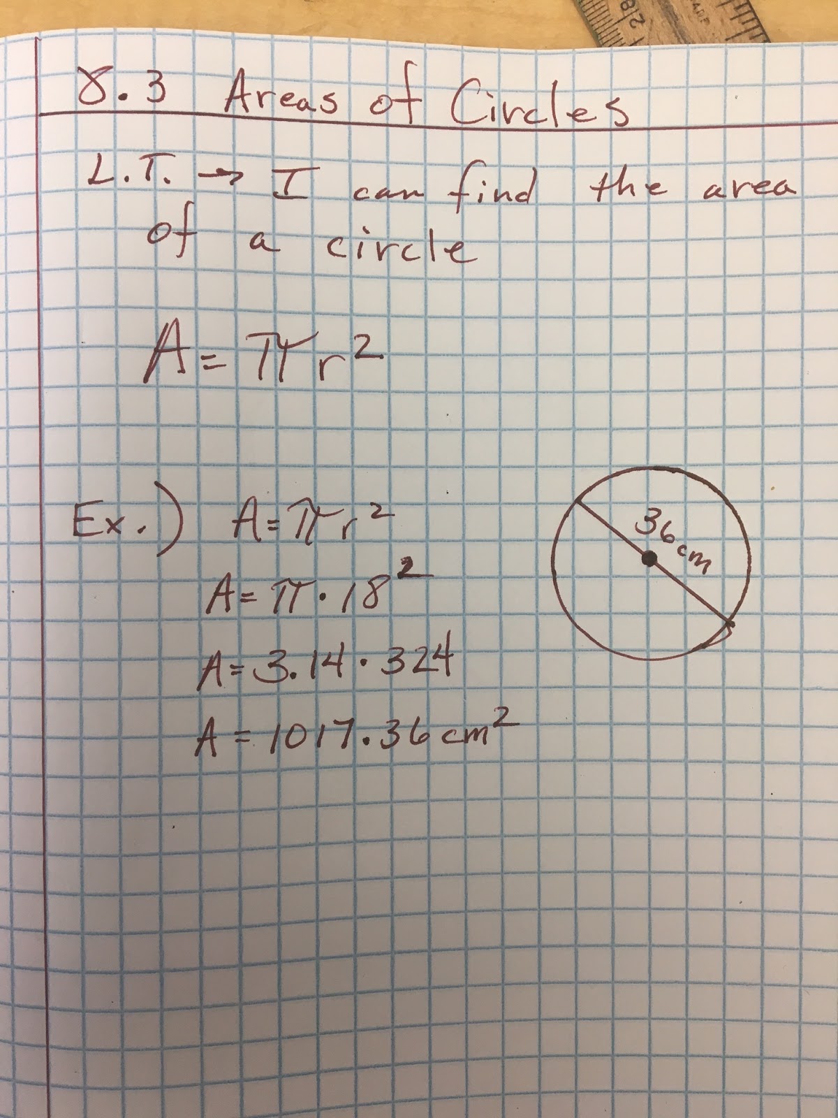Heidemann 6th Grade Math and Science: Red Math 4/7