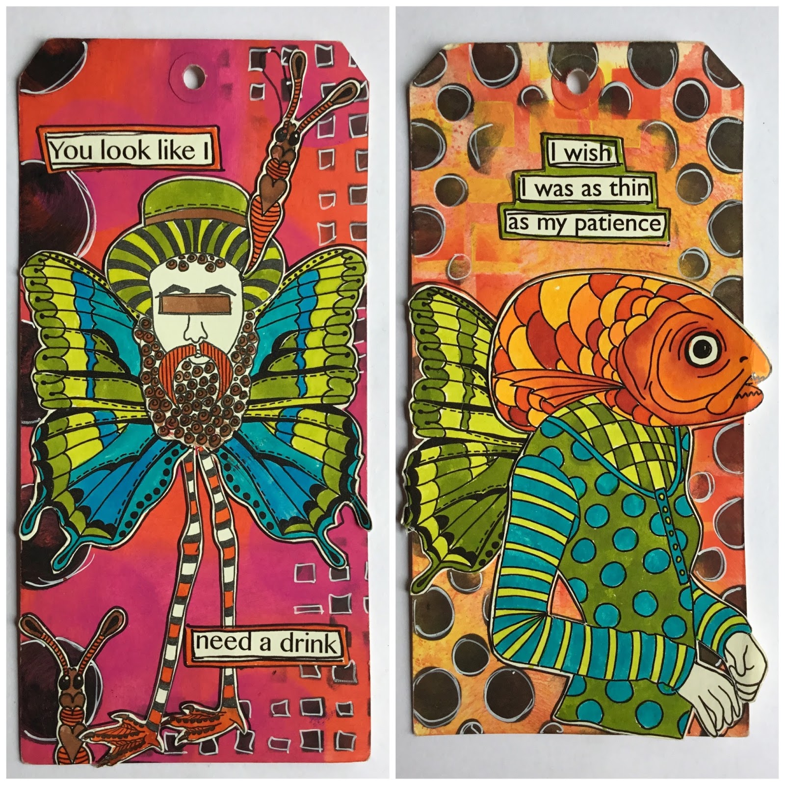 Dylan's Blog: New Dylusions Stamp Samples