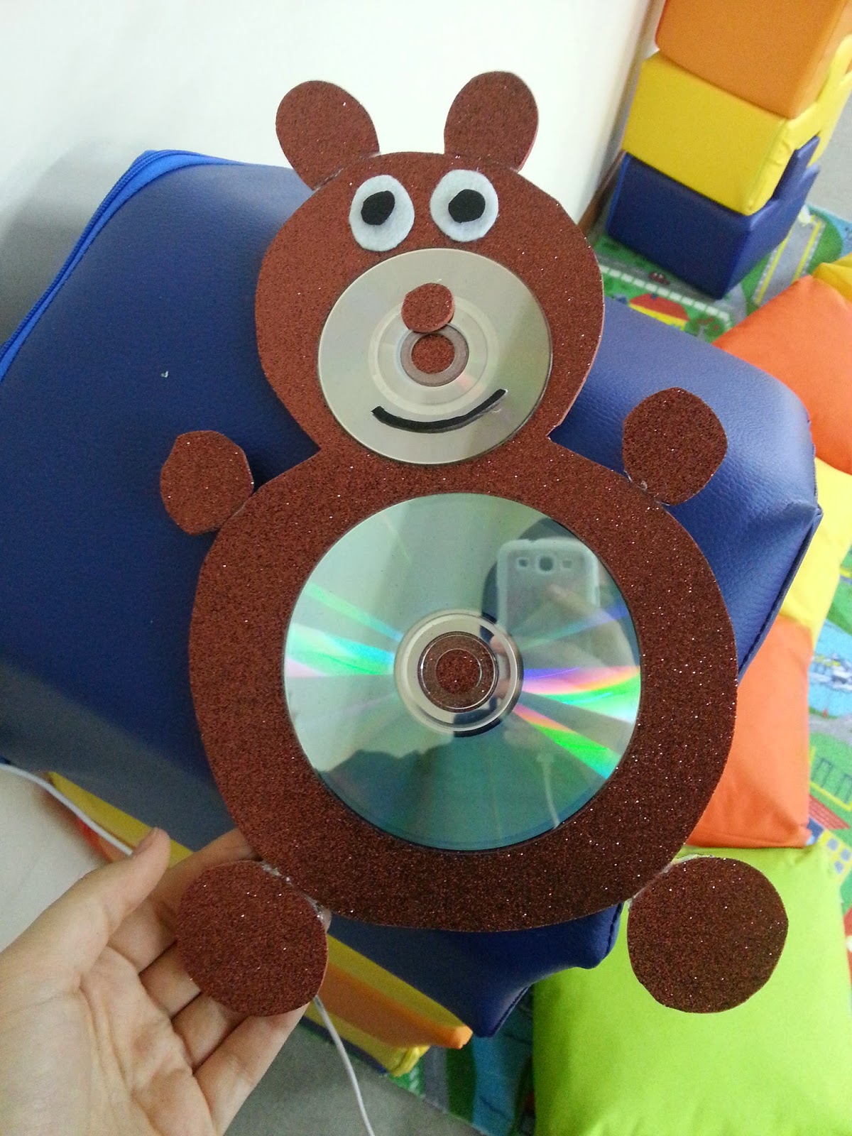 Merve İnal: CD'yi Kullanarak Ayı yapımı