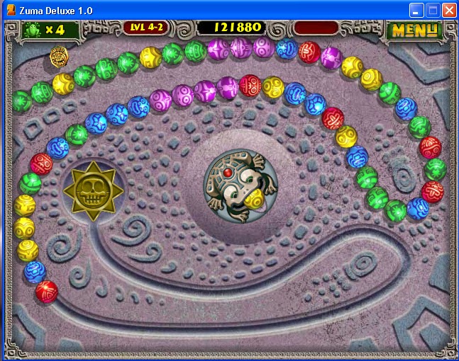 Cantinho Meu Bem: Zuma Deluxe (Jogo do sapinho)