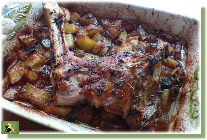 Cuisse de chevreau "à la sauce corse"