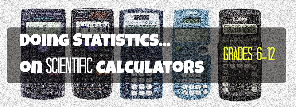 chucklearns.com STEM. LEARNING. FUN.: Doing Statistics on Scientific ...