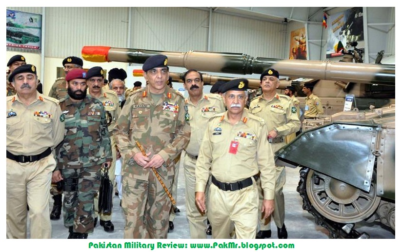 General Kayani Hands Over Tanks, APCs & Protection Vehicles to Frontier ...