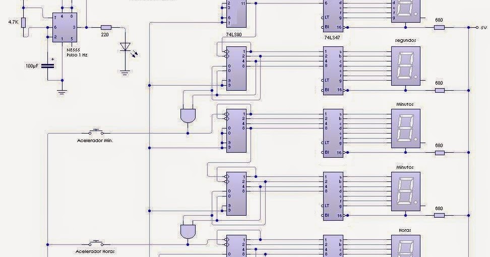 Reloj digital de 24 horas (2.0)