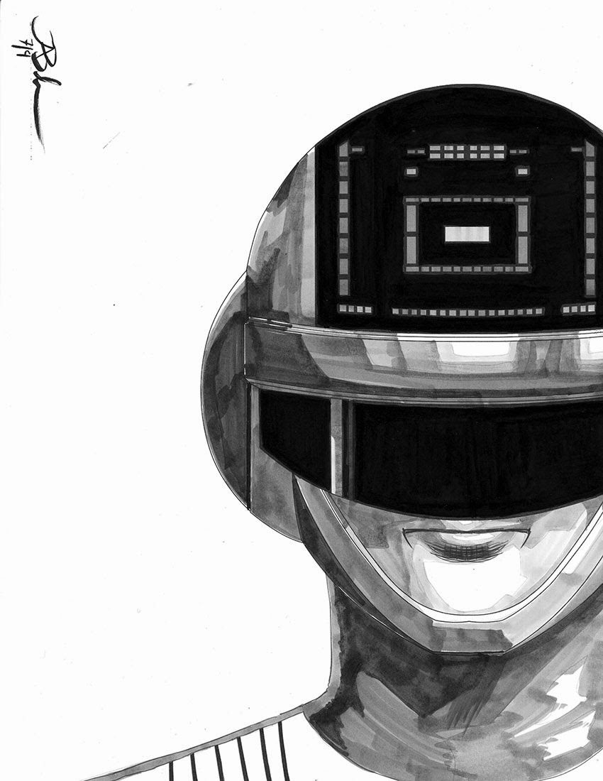 i are a artist!: KAJO's ₱100 SKETCH #14 is Bioman RED-1!