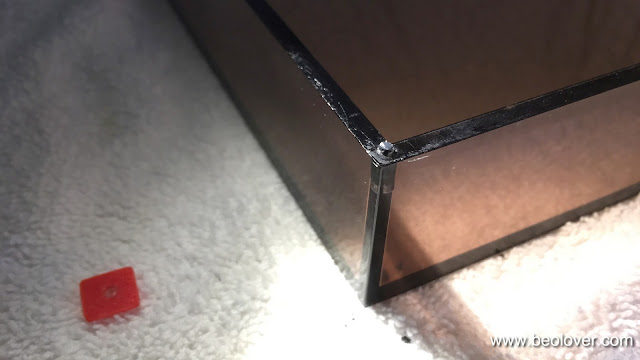 beolover: Beogram 4000: Repair of a Cracked Plexiglass Hood With Laser ...