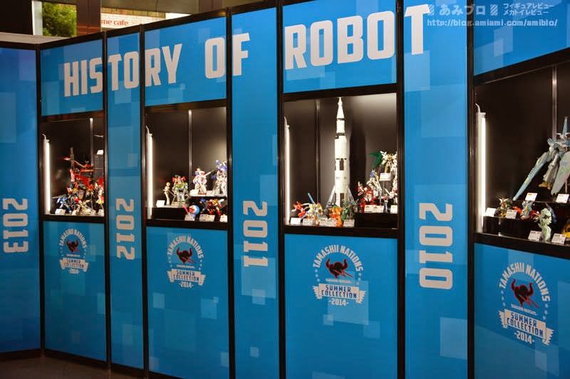 GUNDAM GUY: BANDAI: HISTORY OF ROBOT Exhibit Display - On Display ...