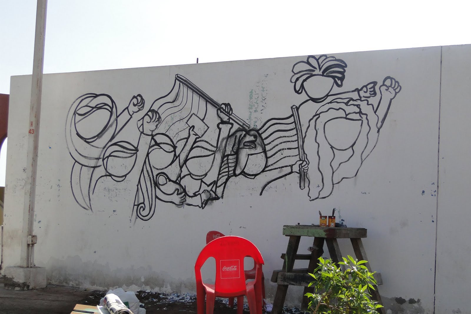 Unidades Muralistas Luchador Ernesto Miranda - UMLEM Chile: MURAL UMLEM ...