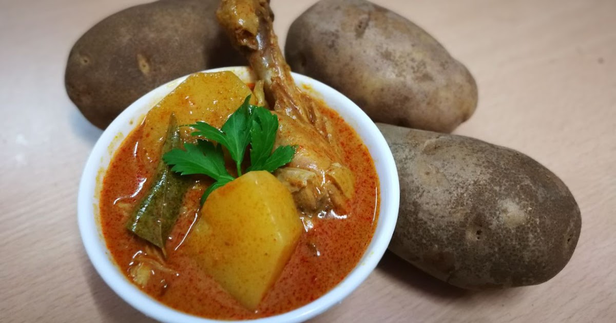 RESIPI MUDAH KARI AYAM KENTANG US LEBARAN