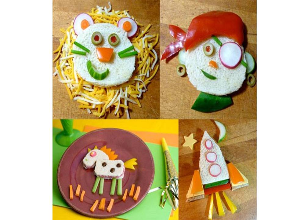 Papel e Laço: Pratinhos divertidos para crianças