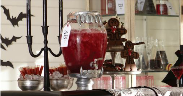 Halloween Vampire Blood Bar Cocktail Recipes - Party Ideas | Party ...