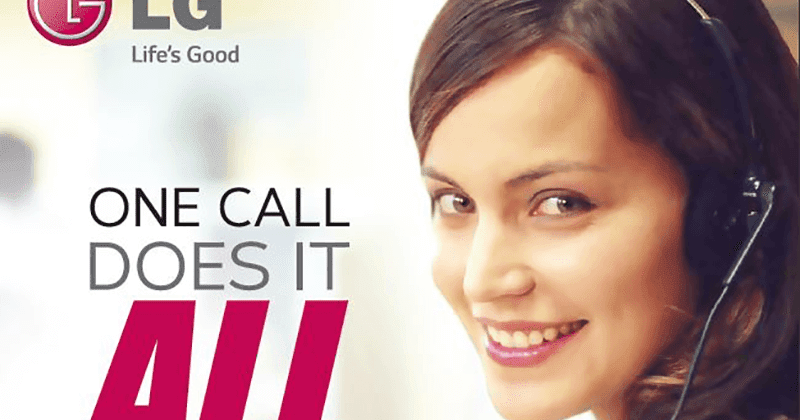 LG announces new customer service method