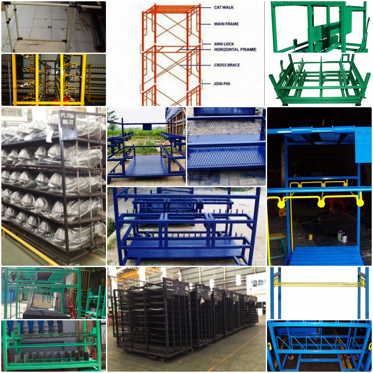 FABRICATIONS PALLET BESI : FABRICATIONS PALLET BESI & TROLLAY BESI