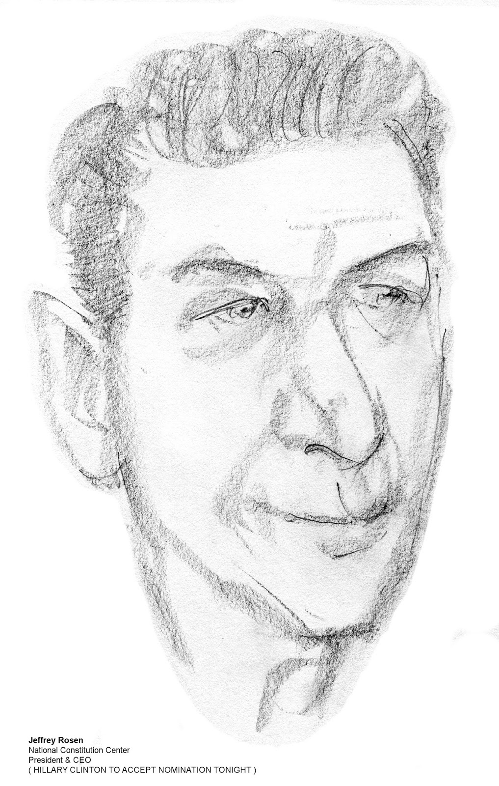 daily drawings: Jeffrey Rosen