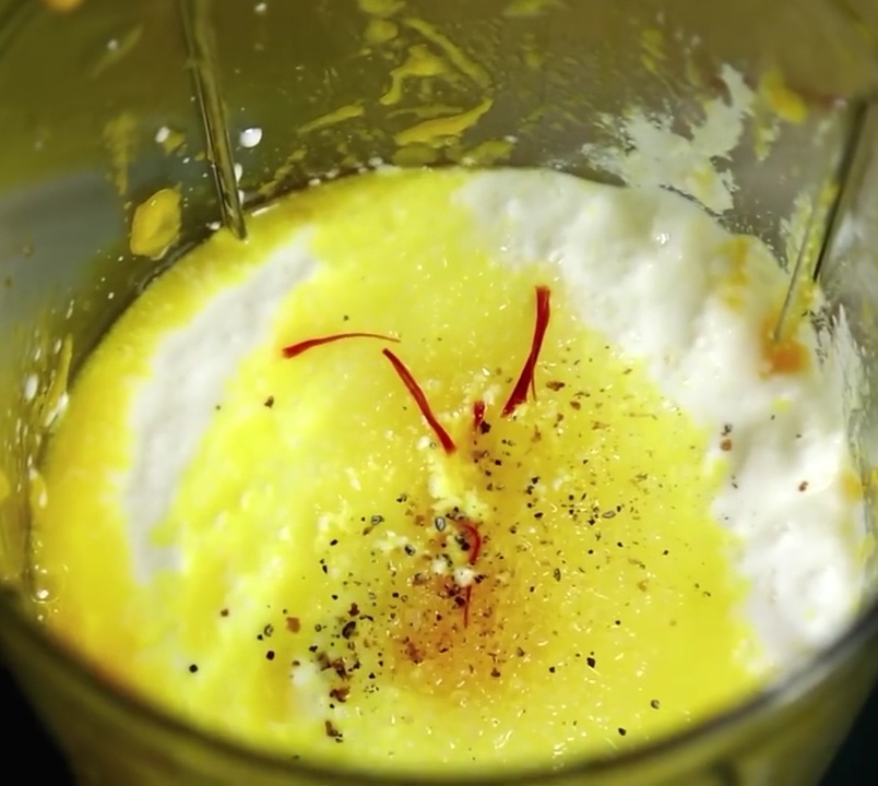 How to make Kesar Mango Lassi | Homemade Saffron Mango Lassi | Step by ...
