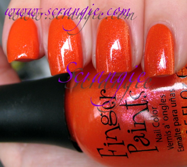 Scrangie: Finger Paints Peace and Love Collection Summer 2011