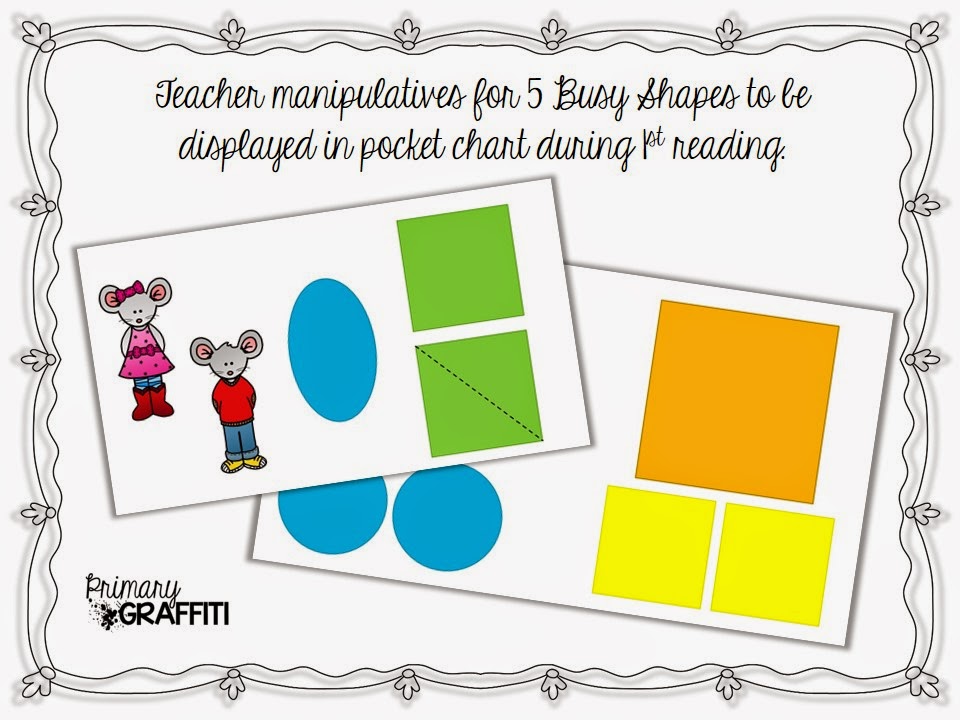 Primary Graffiti: Mouse Shapes {Shape Attribute Lessons}