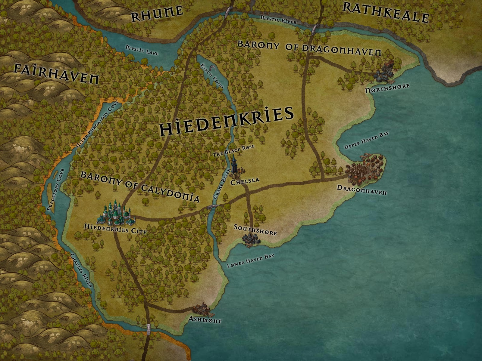 View From Valehaven: O'er The Lands of the Realms: Hiedenkries