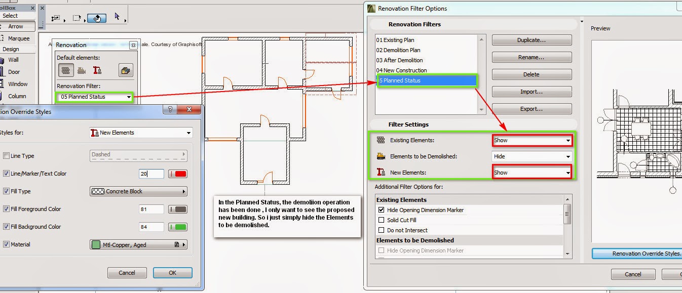BIM Authoring Software Survey: Revit Phasing/ArchiCAD Renovation in a ...