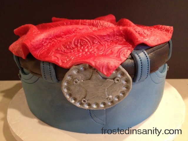 Frosted Insanity: Blue Jeans Cake