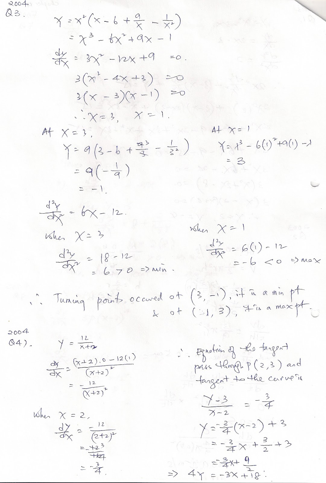 SPM A Maths Questions & Answers (Workings Shown): Chapter 9 ...