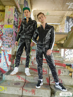 GIL guys in leather: Casper Ivarsson and Jack Flynn