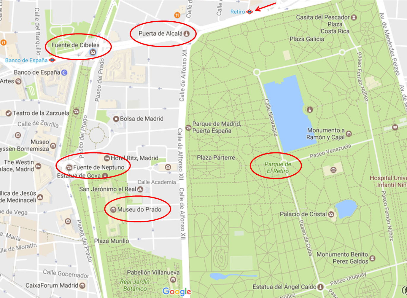 Sala de Embarque: Madrid: um dia dedicado ao Parque del Retiro