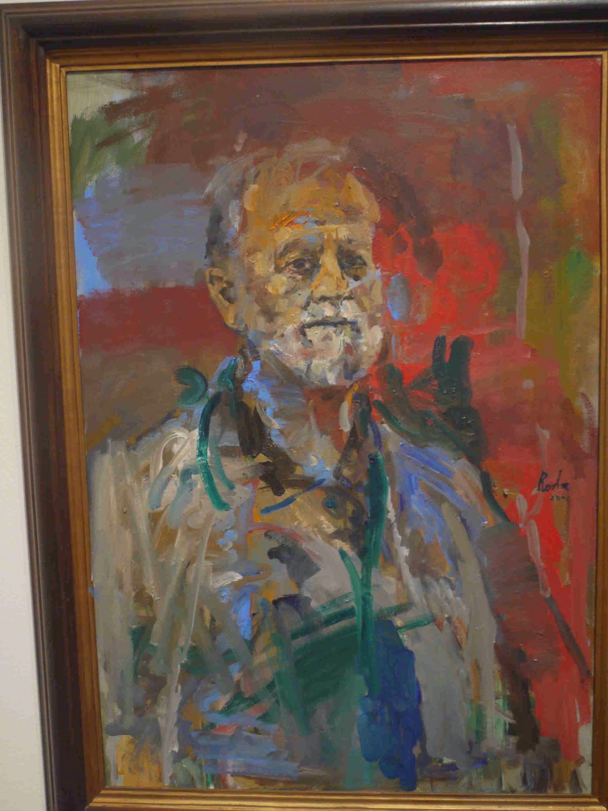 Mike's Bogota Blog: Juan Antonio Roda in the Museo Nacional