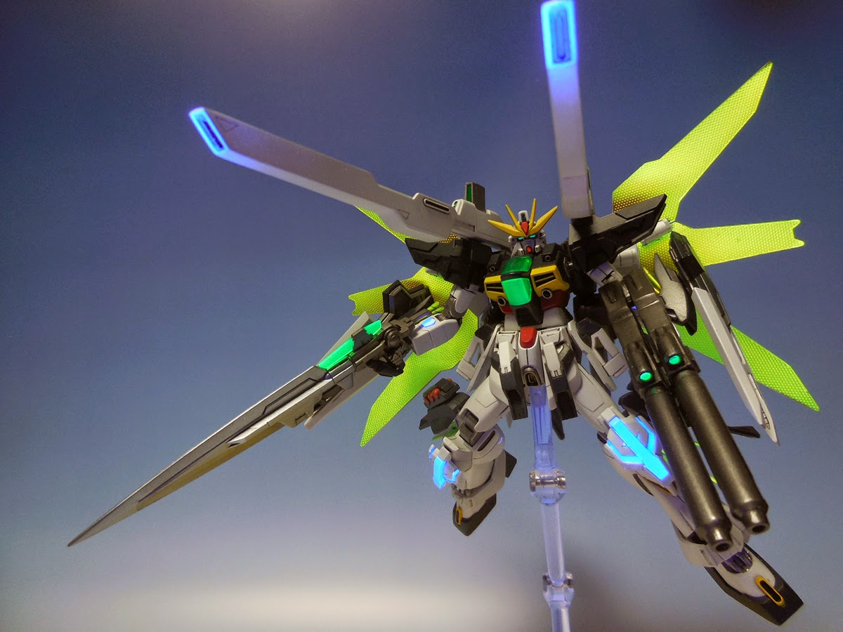 Custom Build: HGAW 1/144 GX-9901-DX-PFA "OmoSo-gata" Gundam Double X