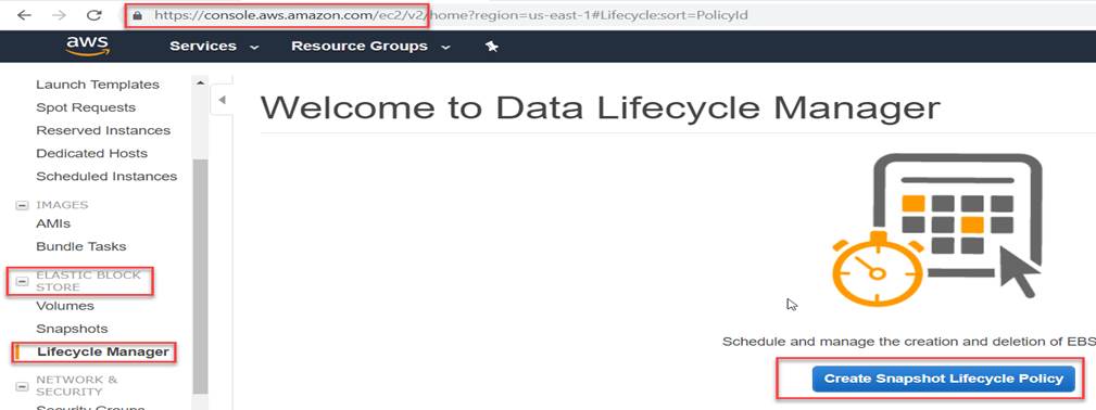 How to Use EC2 Lifecycle manager for Automated EC2 EBS volume Backup