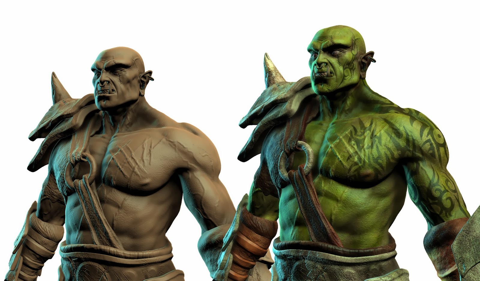 3D Unlimited: Orc 3D - Personagem High End apresentado no #AUBrasil 2013
