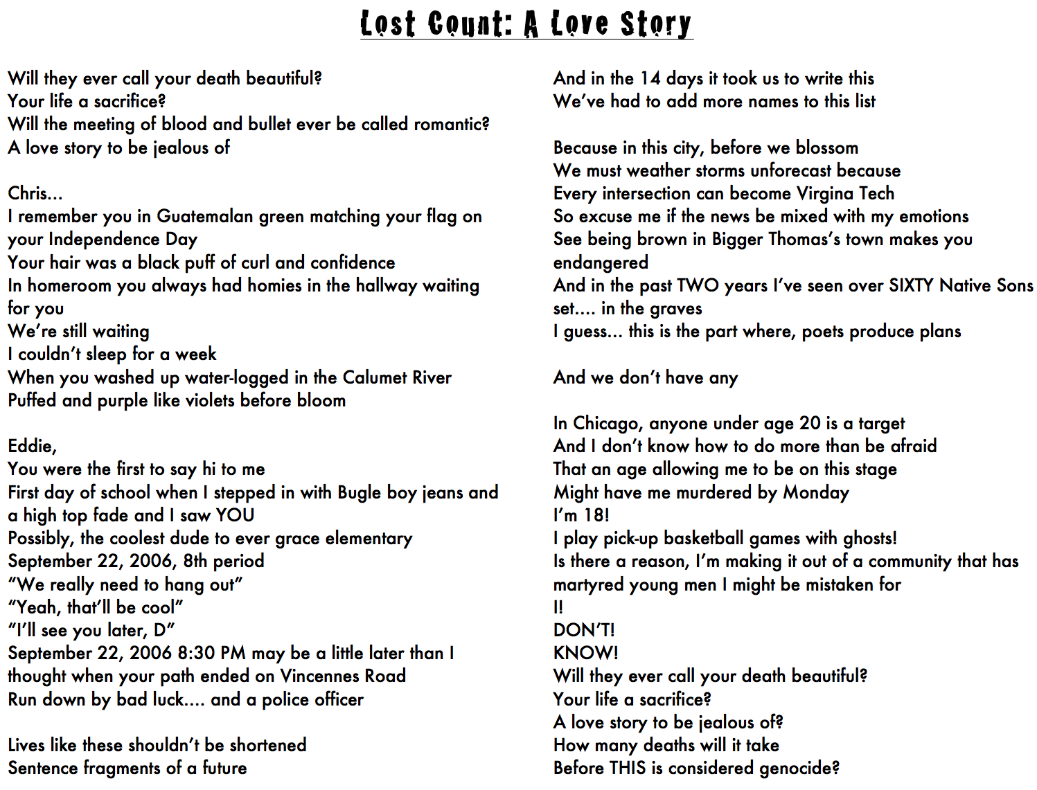 Ms. Meili's Literacy Classroom: 2012