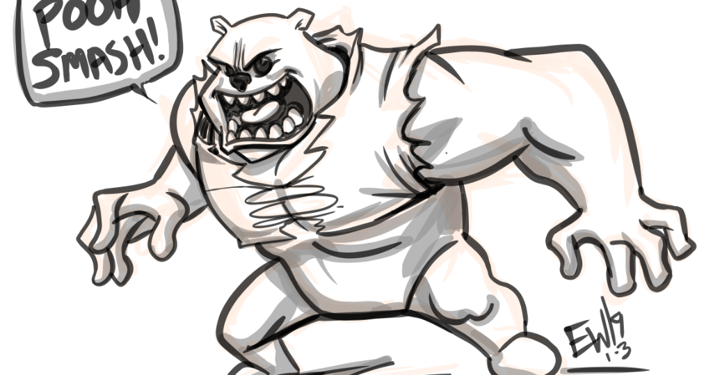 Sketchbook: Hulk Pooh or Winnie The Hulk - Warmup Mashup 1319 ...